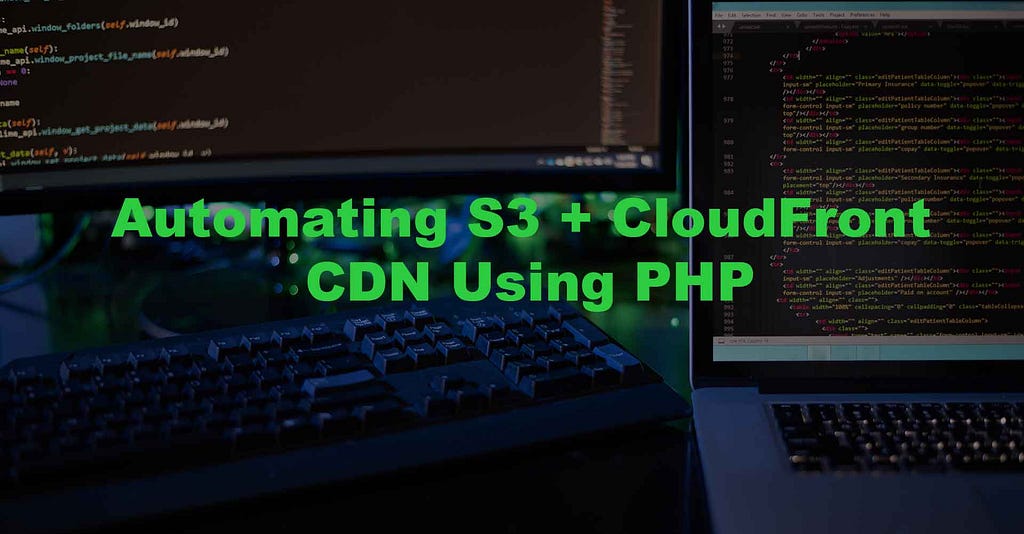Automating S3 Cloudfront Cdn Using Php Designly 9651