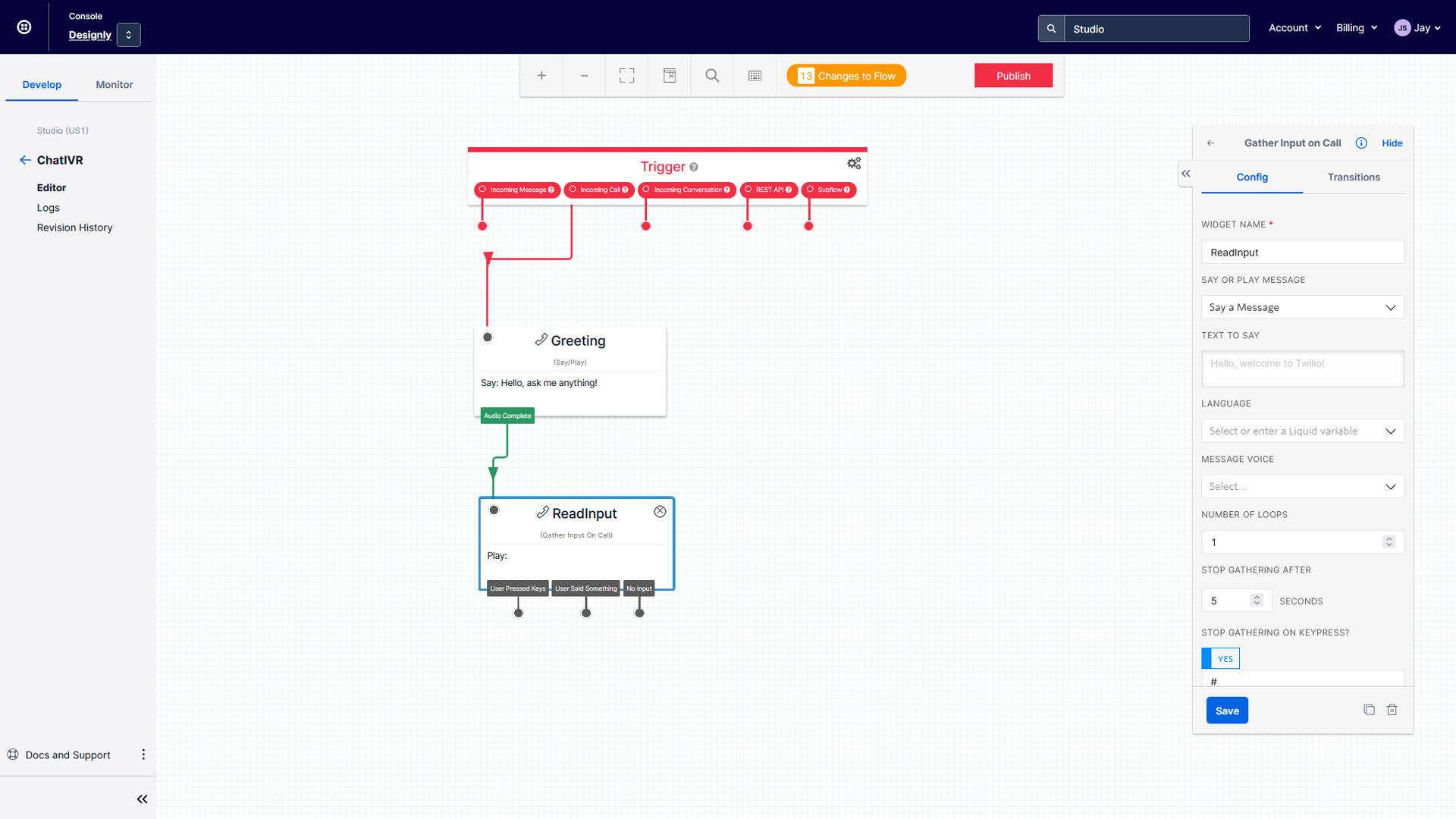 Create a Telephone IVR Using ChatGPT, NextJS and Twilio | Designly