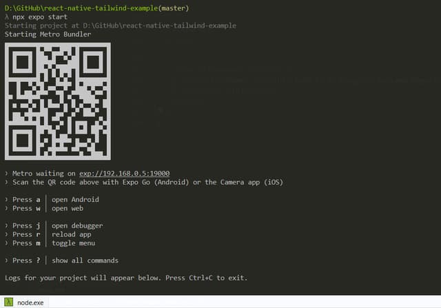 How to Create a React-Native App With Tailwind (Nativewind) and Google ...