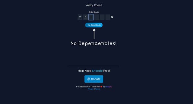 How to Create a Verification Code Input Component in React / Next.js | Designly